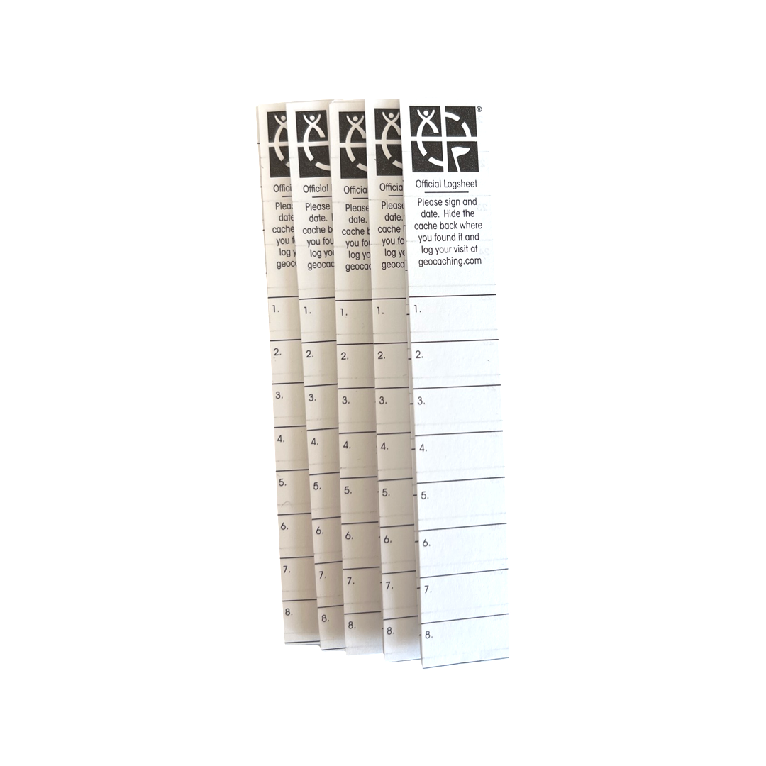 Micro Log Strips - 5 pack – Shop Geocaching